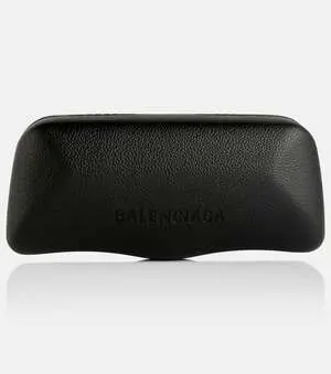 Balenciaga Dynasty Rectangular Sunglasses - White