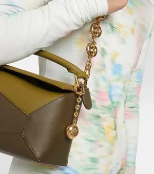 Loewe Anagram Pebble Keychain
