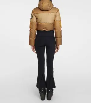 Goldbergh Fever Down Ski Jacket In Mocha