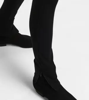 TOTEME Zip High-rise Leggings