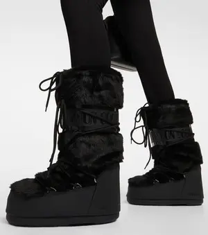 Moon Boot Icon Snow Boots - Black
