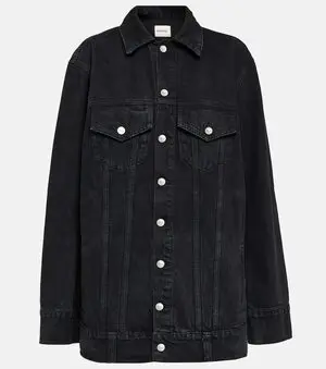 Khaite Cotton Denim Trucker Jacket
