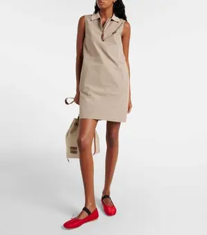 Miu Miu Satin Ballerinas