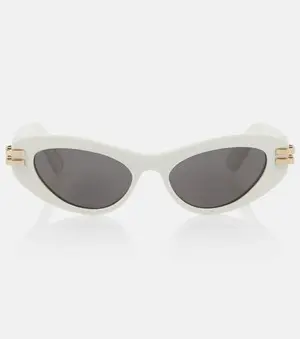 Dior Cdior B1u Cat-eye Sunglasses - White