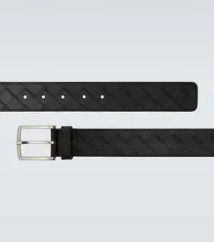 Bottega Veneta Intrecciato Leather Belt