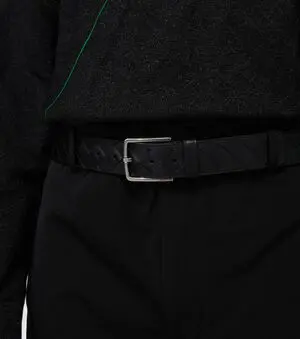 Bottega Veneta Intrecciato Leather Belt