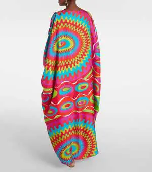 Emilio Pucci Bersaglio Silk Kaftan
