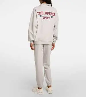 The Upside Raquette Jerome Half-zip Sweater
