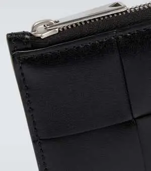 Bottega Veneta Intreccio Leather Card Case