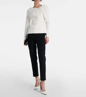 Safiyaa Manya Crepe Top