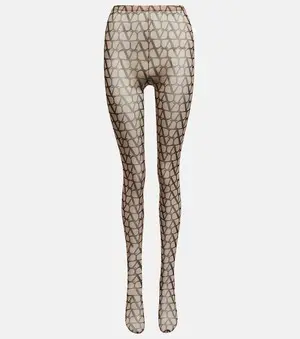 Valentino Garavani Toile Iconographe Tights - Multicoloured