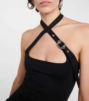 Attico Jersey Midi Dress