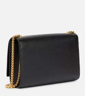 Saint Laurent Kate Small Leather Shoulder Bag - Black