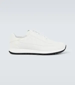 John Lobb Foundry Ii Leather Low-top Sneakers