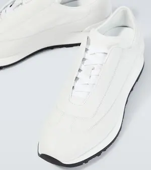 John Lobb Foundry Ii Leather Low-top Sneakers