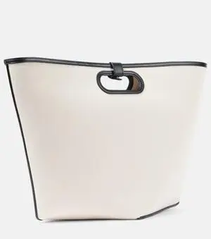 Alaïa Large Canvas Tote Bag