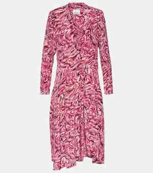 Isabel Marant Étoile Patel Printed Silk Midi Dress
