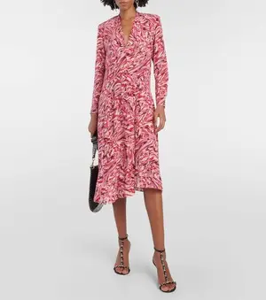 Isabel Marant Étoile Patel Printed Silk Midi Dress