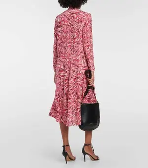 Isabel Marant Étoile Patel Printed Silk Midi Dress