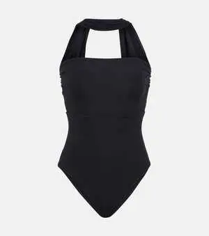 TOTEME Cutout One Piece Swimsuit - Black