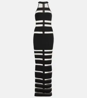 Balmain Halterneck Evening Dresses