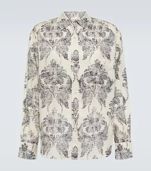 Commas Silk And Cotton Shirt