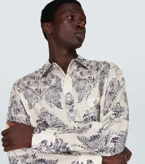 Commas Silk And Cotton Shirt