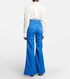 Zimmermann High Tide Flared Jeans