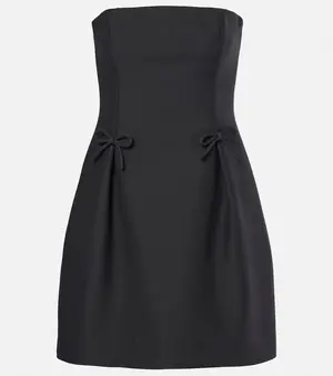 Valentino Garavani Crepe Couture Corset Dress