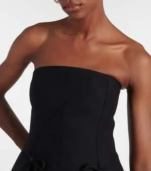 Valentino Garavani Crepe Couture Corset Dress