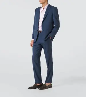 Zegna Trofeo Striped Cotton Shirt