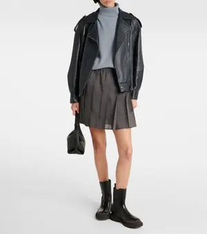 Brunello Cucinelli Pleated Skirt