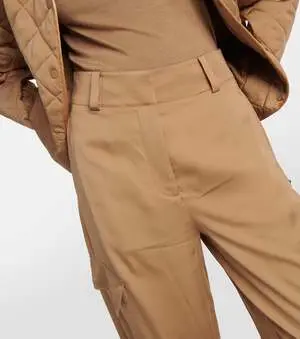 JOSEPH Treveris High-rise Tapered Pants