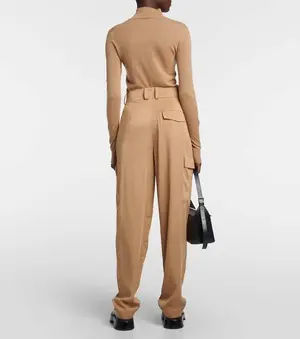 JOSEPH Treveris High-rise Tapered Pants