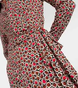 Diane Von Furstenberg Michelle Printed Jumpsuit