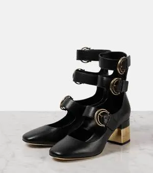 Chloé Alize Leather Pumps