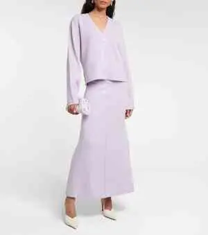 Dorothee Schumacher Wool-blend Midi Skirt