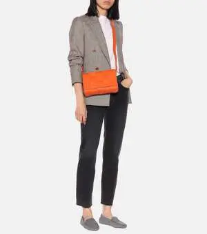 TOD'S Gommino Suede Loafers - Grey