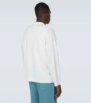Commas Oversized Polo Sweater
