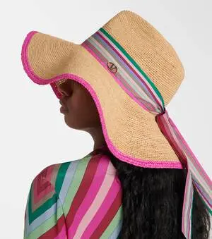 Valentino Garavani The Bold Edition Vlogo Sun Hat
