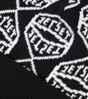 JETSET Logo Wool-blend Beanie