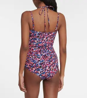Isabel Marant Étoile Stiza Floral One Piece Swimsuit