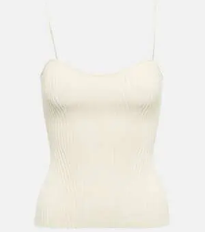 Khaite Ribbed Camis Tanks For Women