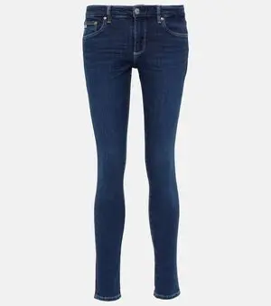 Ag Mid-rise Skinny Jeans