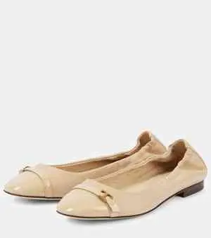 TOD'S Leather Ballet Flats - Pink