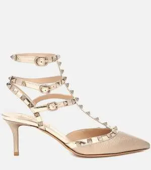 Valentino Garavani Rockstud Leather Pumps