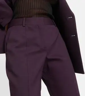 Altuzarra Fossett Wool Flared Pants