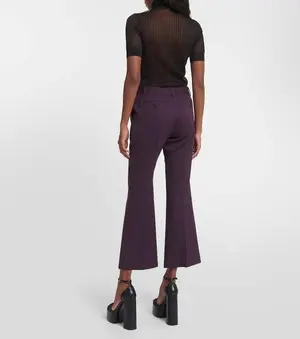 Altuzarra Fossett Wool Flared Pants