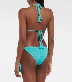 Anna Kosturova Crochet Bikini Top