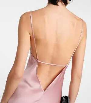 Victoria Beckham Cami Gown - Pink